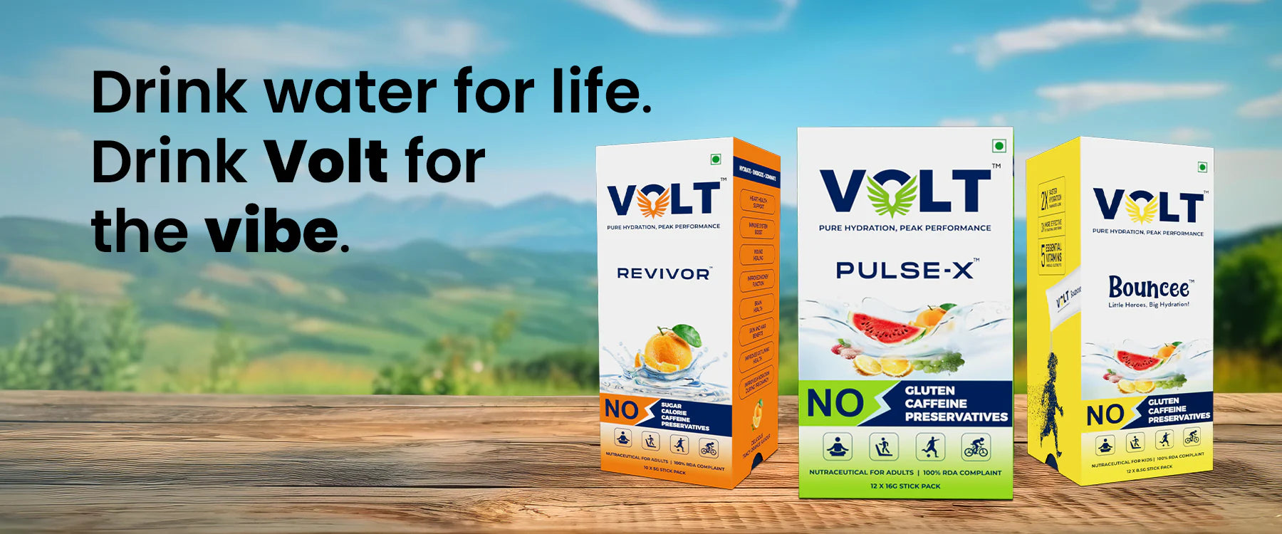 Volt Family Pack | Fast Hydration & Clean Energy with Electrolytes ...