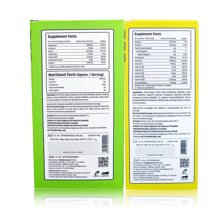Volt Family Pack | Fast Hydration & Clean Energy with Electrolytes ...